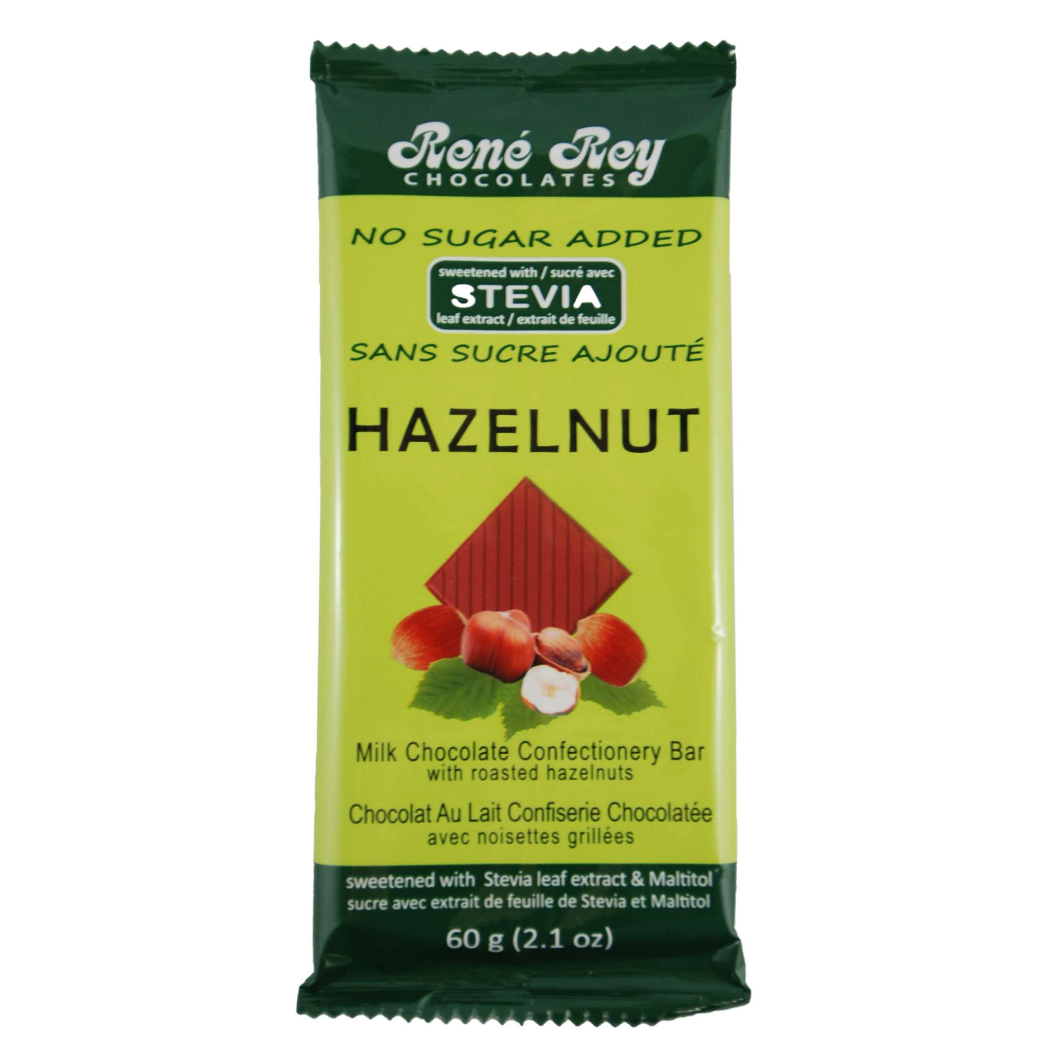 Hazelnut Milk Chocolate Confectionery Bar – Rene Rey